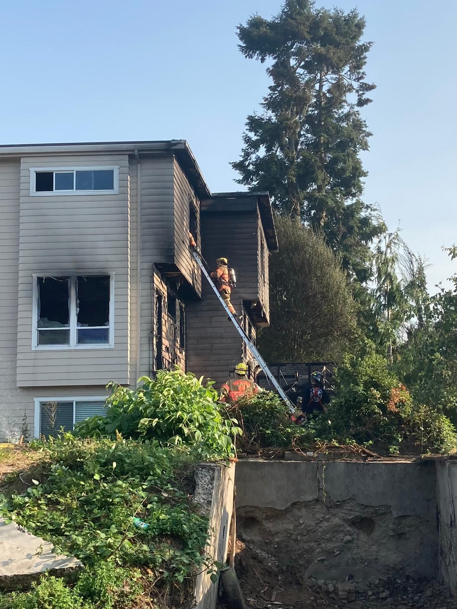 Portland Fire Responds to 2nd Alarm Fire in King Neighborhood (Photo)