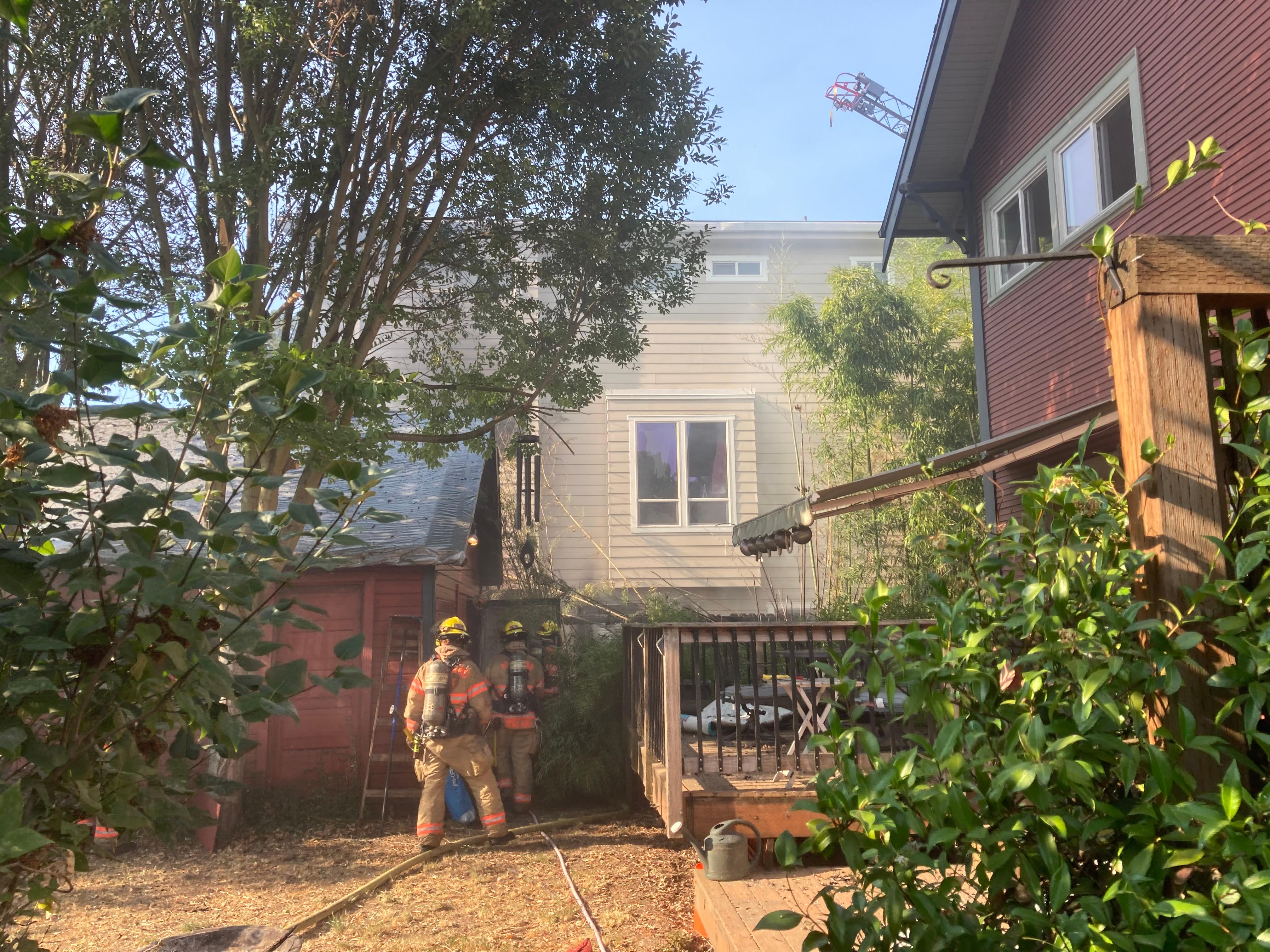 Portland Fire Responds to 2nd Alarm Fire in King Neighborhood (Photo)