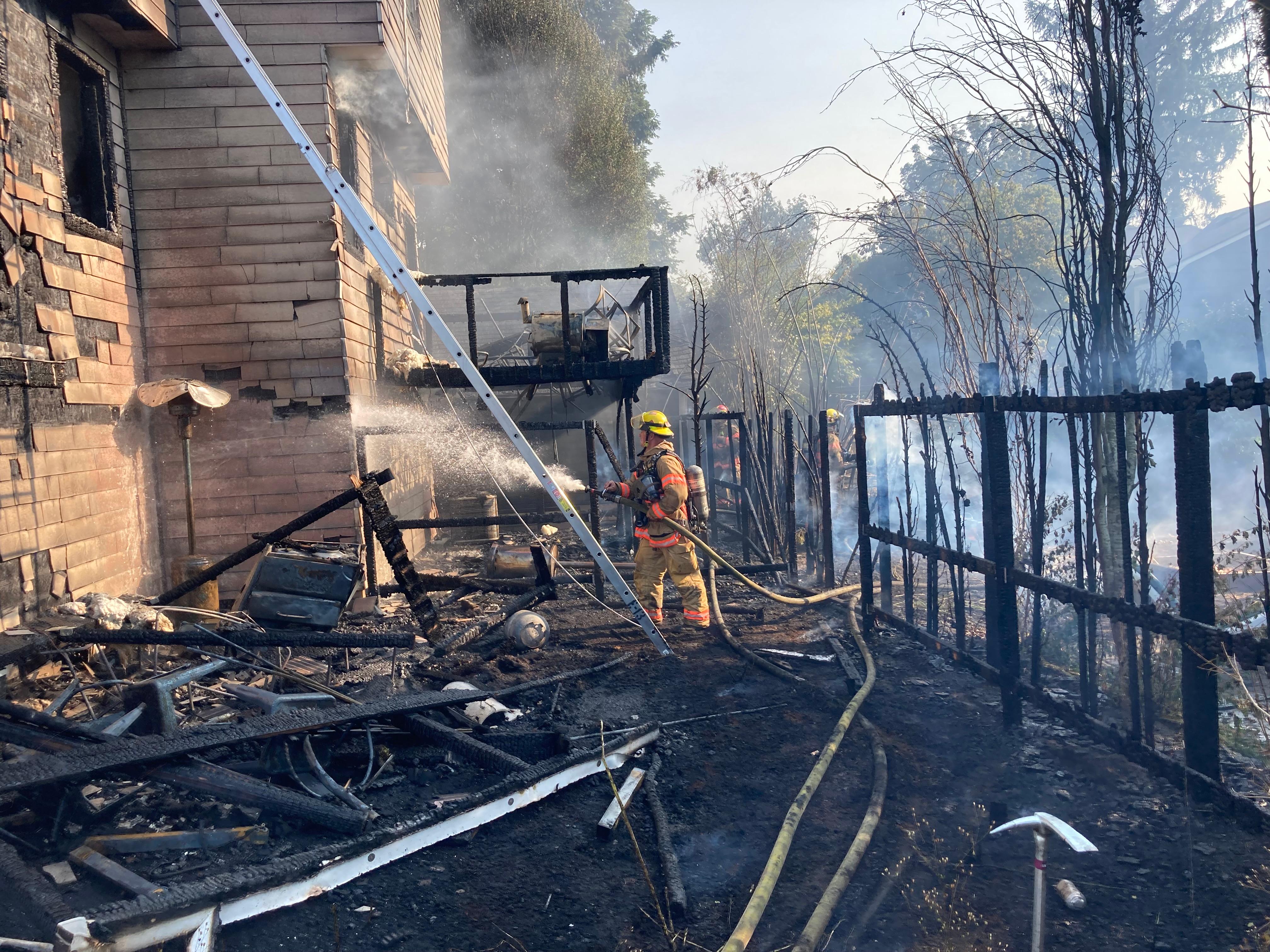 Portland Fire Responds to 2nd Alarm Fire in King Neighborhood (Photo)