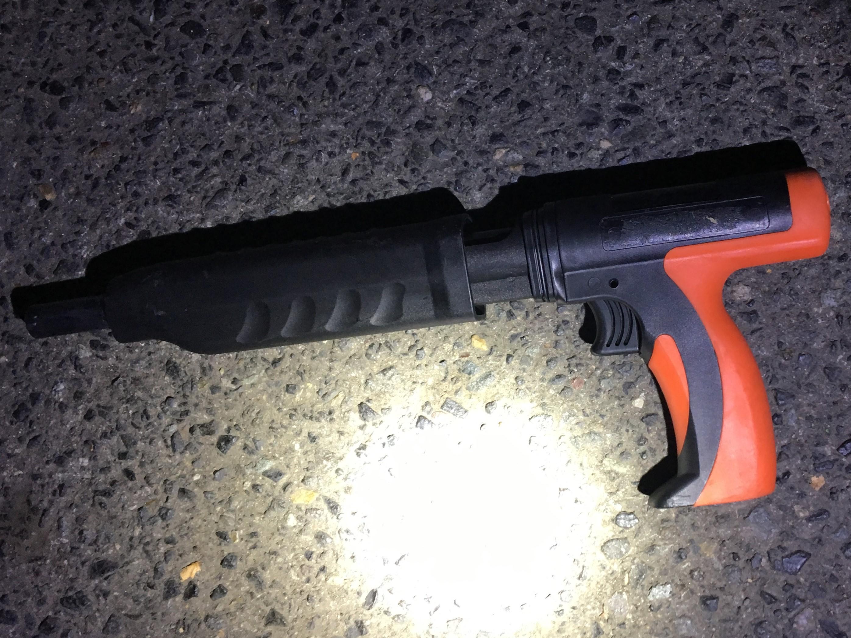 Burglary Suspect with Gun Captured After Foot Pursuit (Photo)
