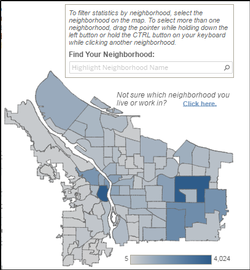 Dashboard Walkthrough | Crime Statistics | The City of Portland, Oregon